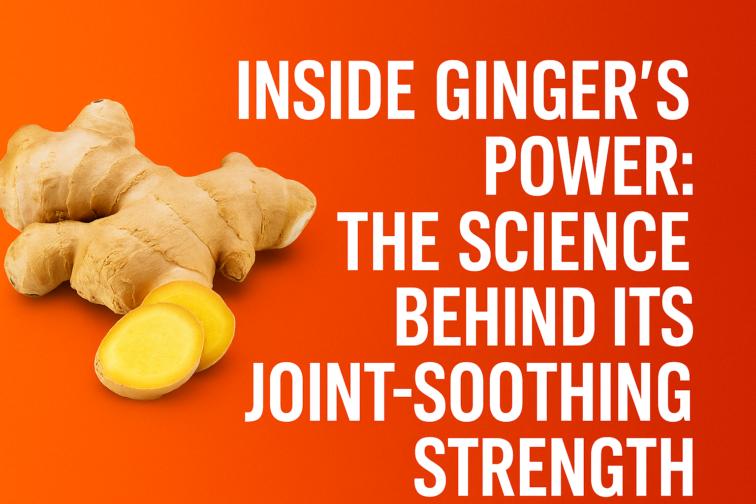 Inside Ginger’s Power: The Science Behind Its Joint-Soothing Strength ...