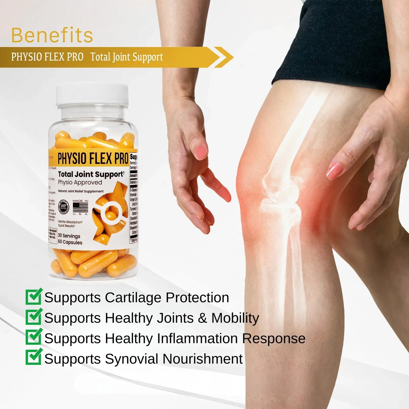 Physio Flex Pro Joint Supplement | 60 Capsules